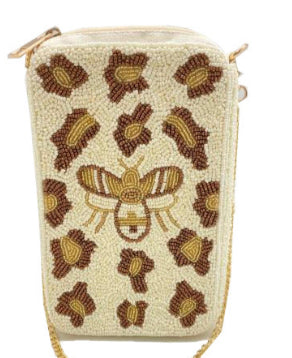 Cheetah Bee Phone Purse